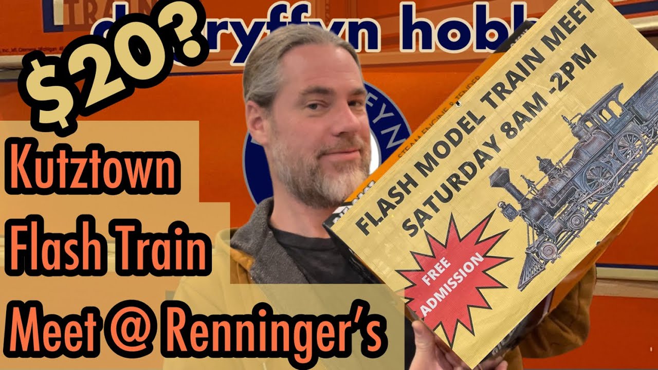 Kutztown Flash Train Meet At Renninger’s: Show Pictures and Train Show ...