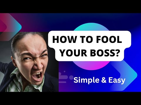 How to fool your boss? #boss #fool #how #howto #comedy #bossfight # ...