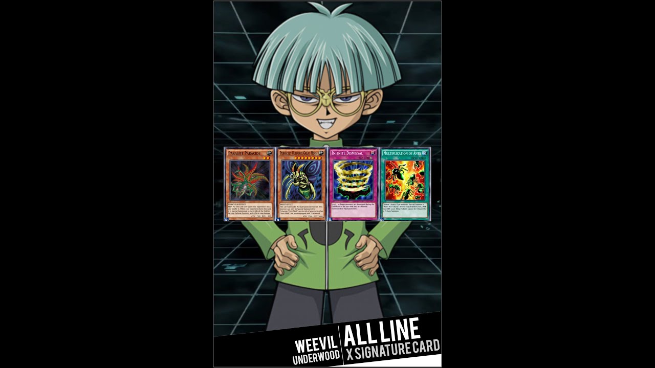 Yugioh Duel Links - Weevil Underwood x ALL Special Phrases Card - YouTube