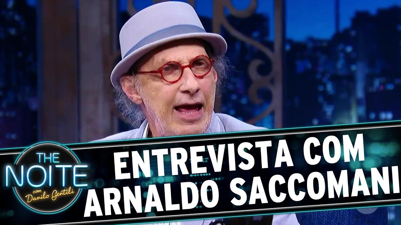 The Noite (07/11/16) - Entrevista com Arnaldo Saccomani - YouTube