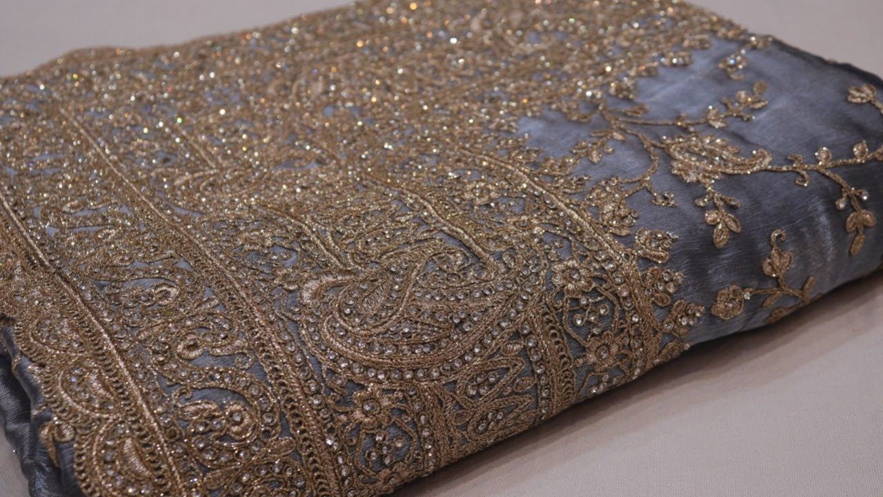 ARNG-2627 “The Spanish Gray” Vol 2 Premium Designer Saree||Barbari ...