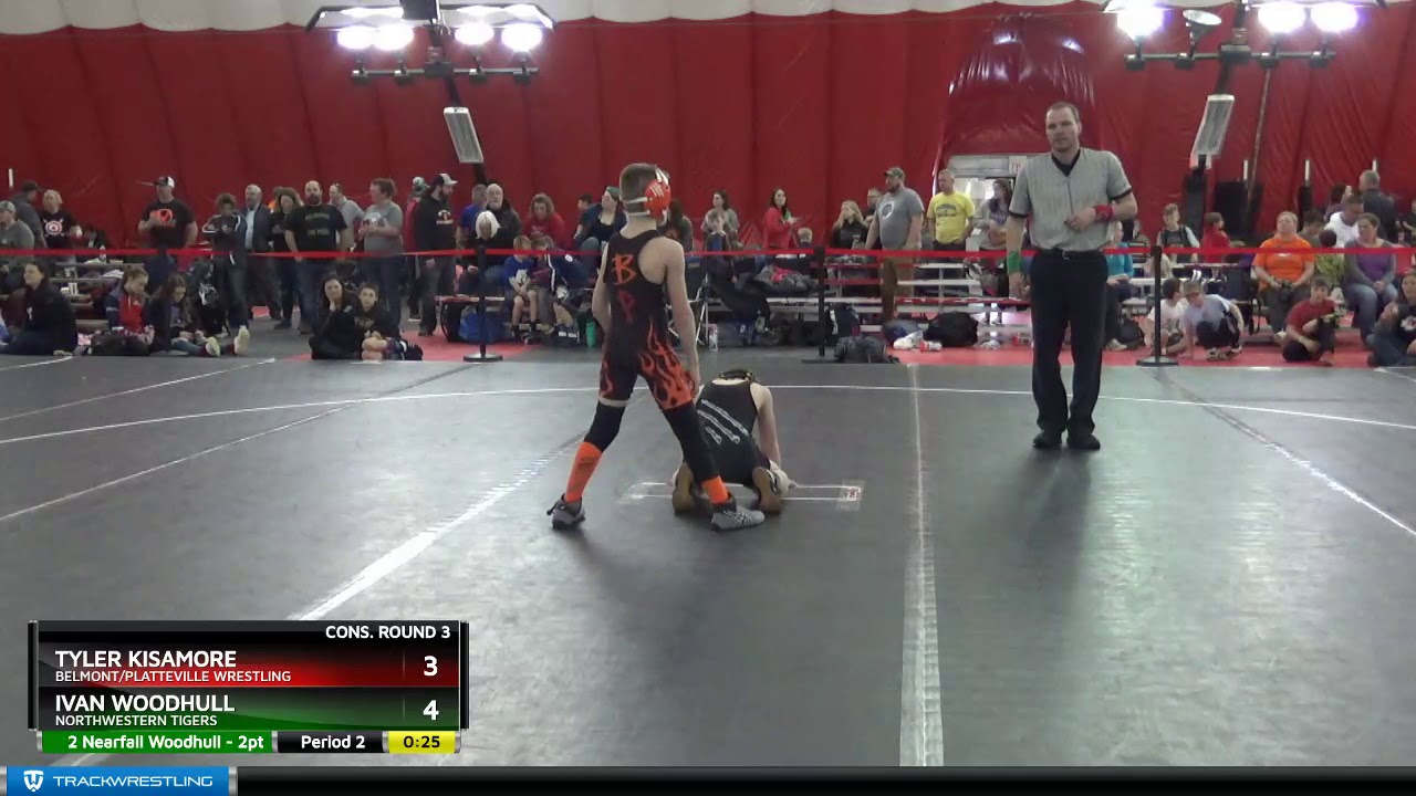 12U 86 Ivan Woodhull Northwestern Tigers Vs Tyler Kisamore Belmont ...