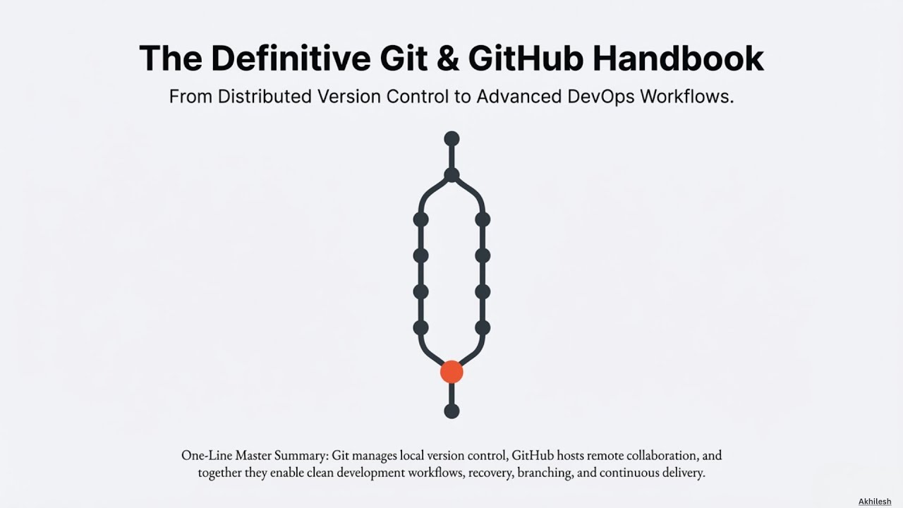 Git & GitHub Explained from Scratch | Complete Beginner Guide 🔥 - YouTube