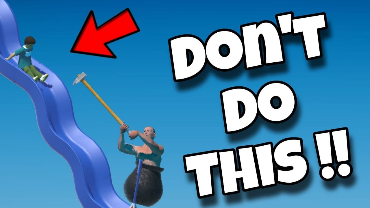 how not to play GETTING OVER IT 😭 [ Funny Gameplay ] - YouTube