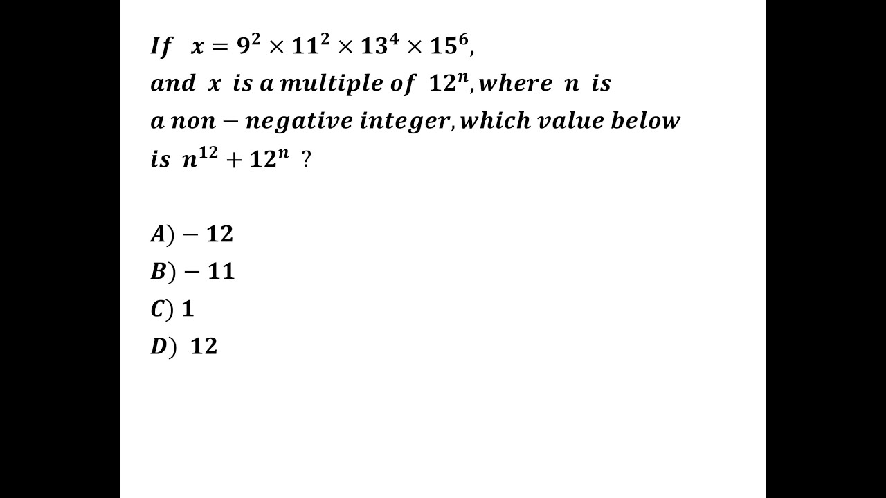 SAT Hard Problem 31 Exponents YouTube sat-hard-problem-31-exponents-youtube