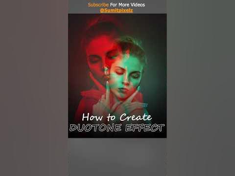 How to Create Duotone Double Exposure Effect in Photoshop #colorgrading @sumitpixelz - YouTube