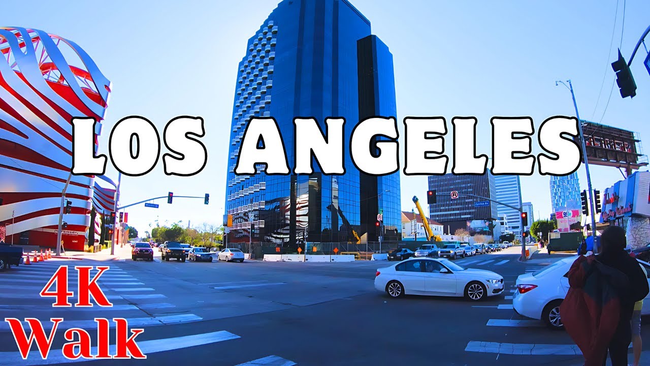 Walk Tour 4K | LACMA and Hancock Park as La Brea Tar Pit, Los Angeles ...