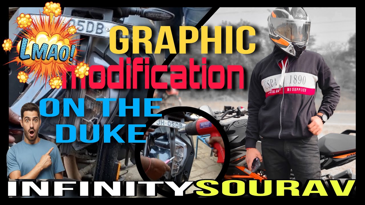 Fully custom graphics done in Duke 250 Gen3🤯 | Insane look🤤 ...