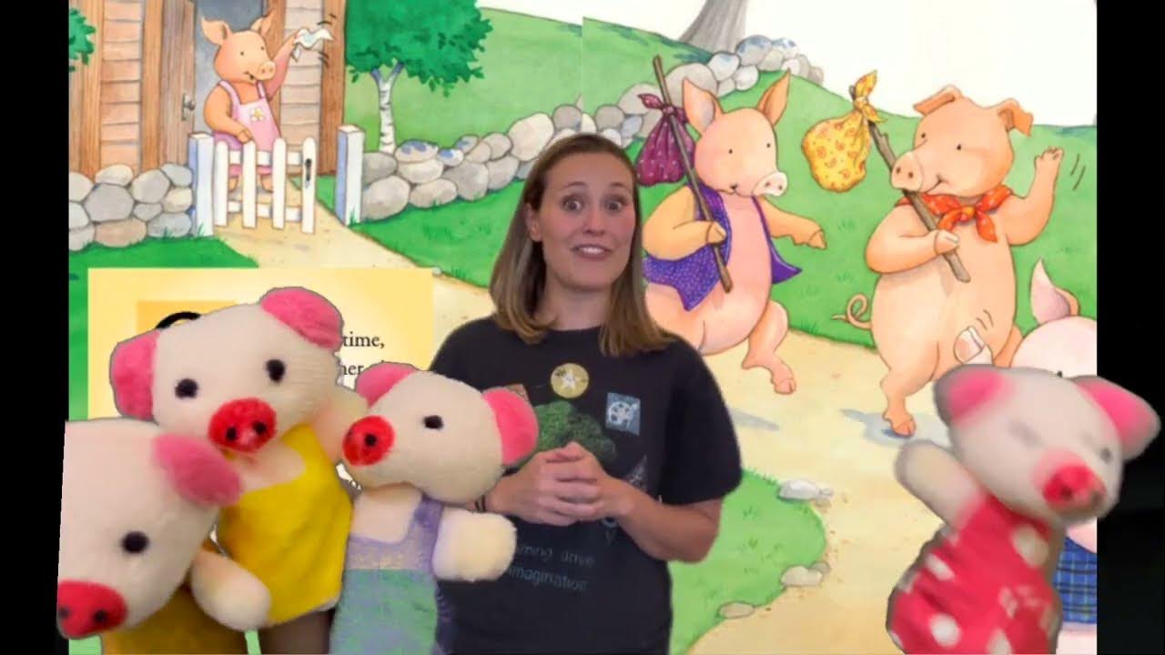 The Three Little Pigs read aloud- with Miss Bethany #readaloud - YouTube