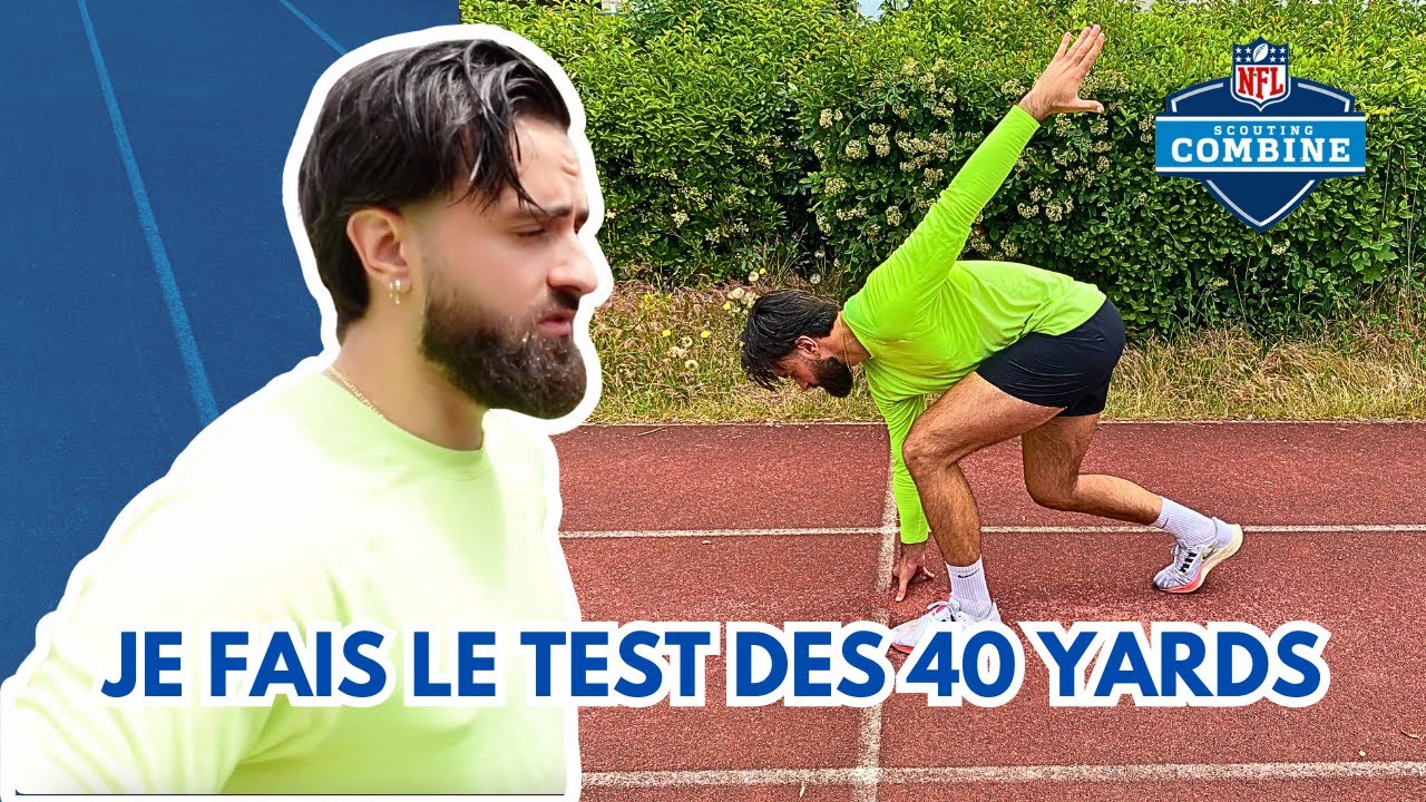 Test des 40 Yards comme au NFL Combine! - YouTube