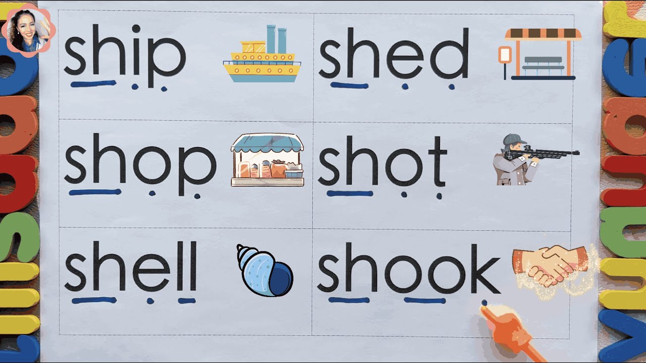 Marker & Picture Fun: SH Sound Adventure: Phonics for Kindergarten ...