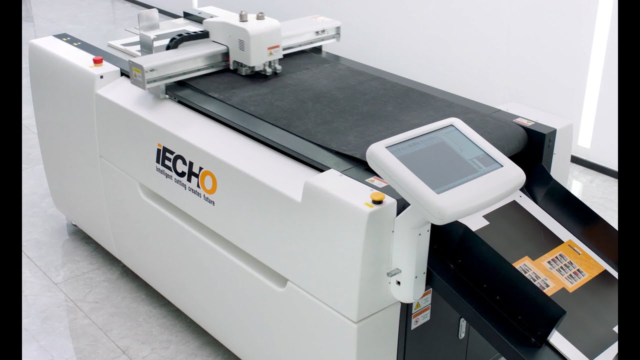 Режущий плоттер iECHO PK - YouTube