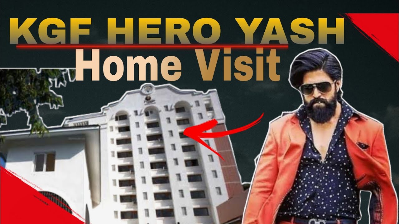 KGF Superstar Yash Home In Bangalore||Rocking Star Yash Home Visit Vlog ...