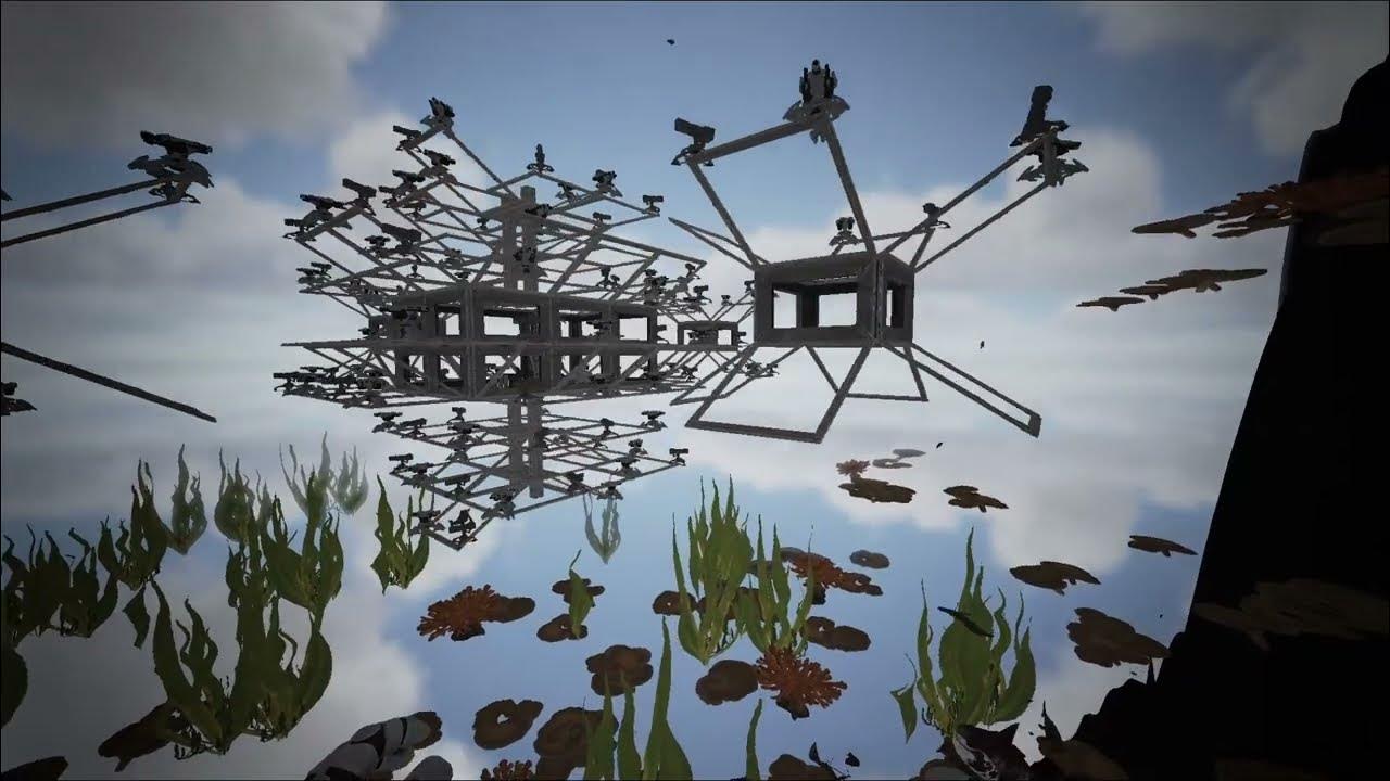 ARK BASE TOUR [labyrinth cave + Moonpool] / GG7080 / SERVIDOR X25 - YouTube