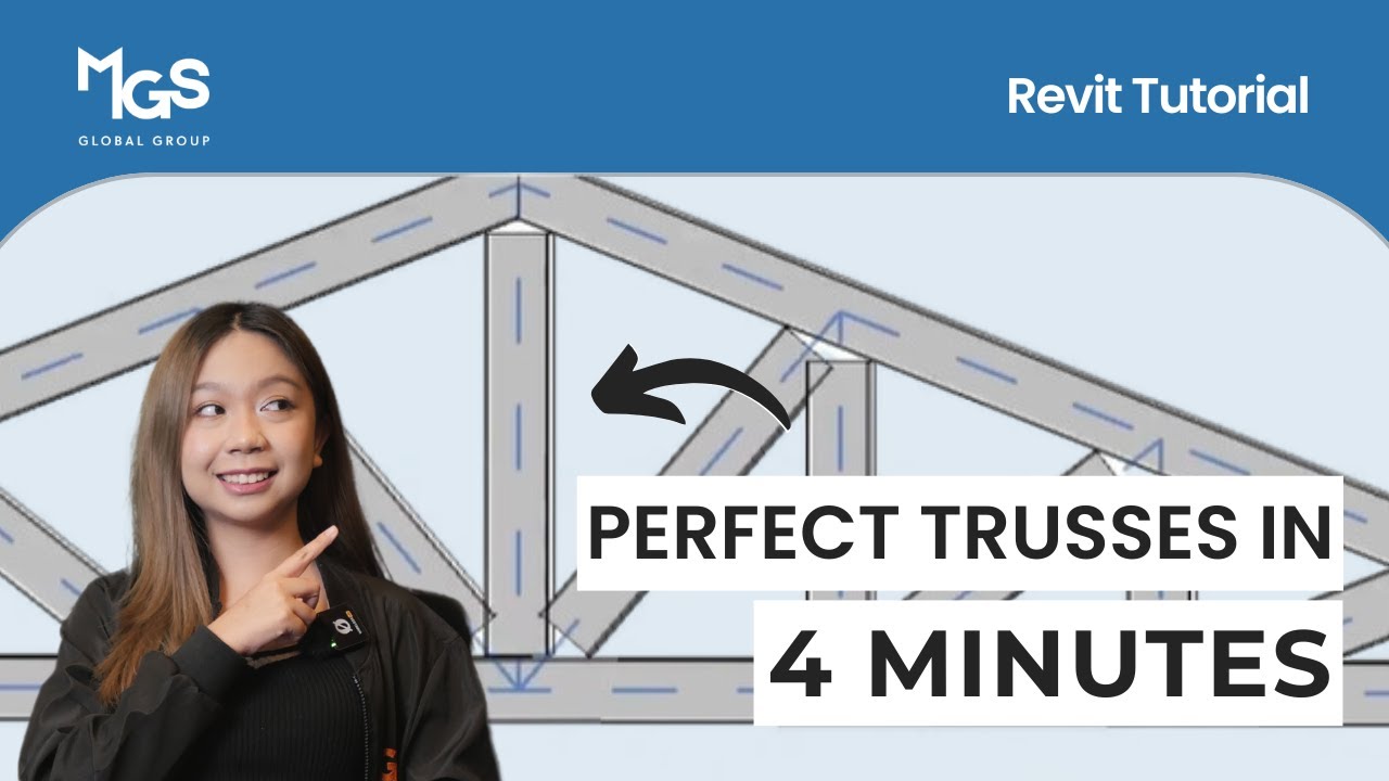 How to Model a Roof Truss in Revit - YouTube