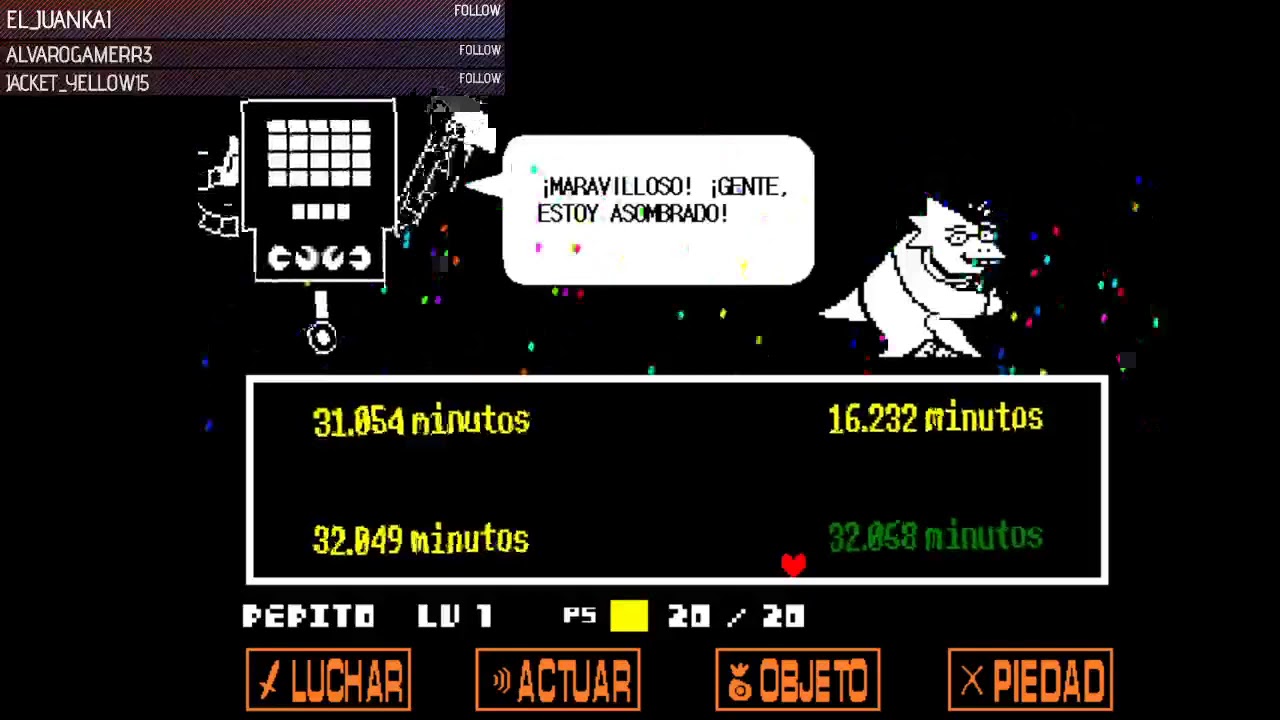 undertale ruta pacifista con overlays parte 2 - YouTube