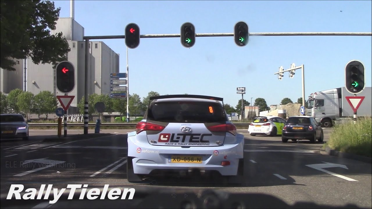 ELE Rally 2023 - Road Section / Liaison / Rally Cars on Public Roads ...