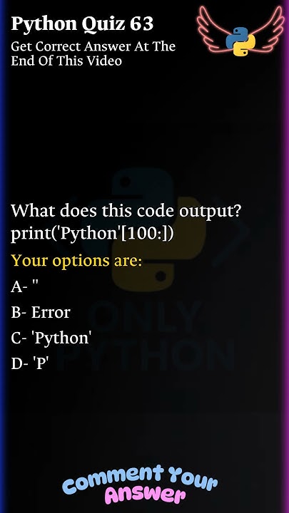 Guess What This Python Code Does! - YouTube