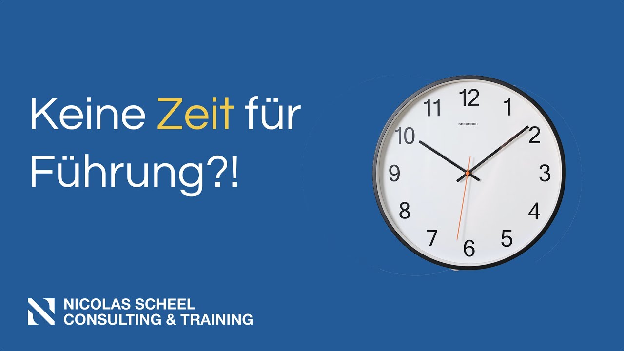 Keine Zeit für Führung?! - YouTube