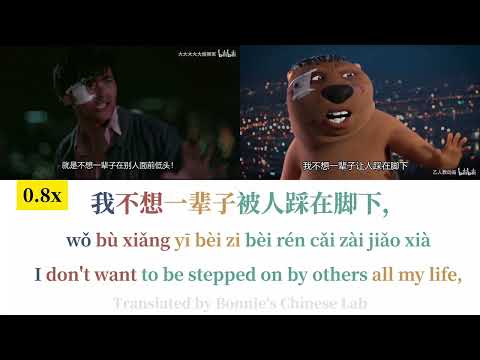 Tutorial: Chinese Beaver(0.3X speed)|Chinese Character/Pinyin/Engsub ...