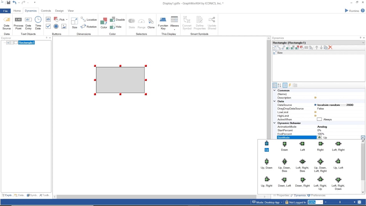 Iconics GraphWorx Basic 4 GraphWorx Using Dynamics to Animate Displays ...