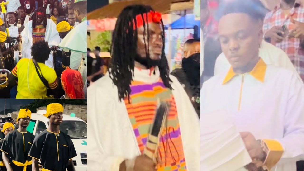 The Moment Kwaku Power’s Spiritual Father El-Rajah Arrived At Hosanna ...