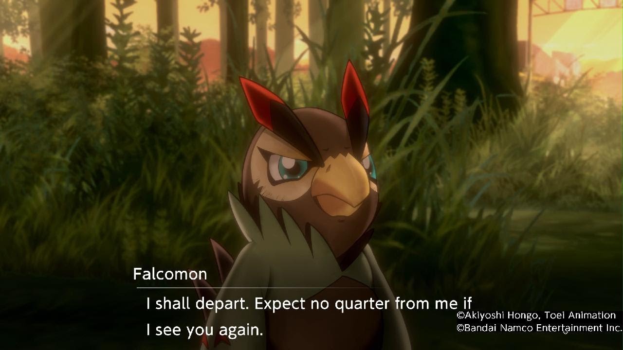 Falcomon Avoids Minoru - Digimon Survive - YouTube