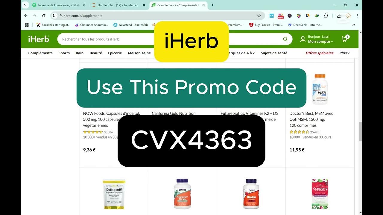 iHerb Promo Code 2025 – Save on Vitamins, Skincare & More - YouTube