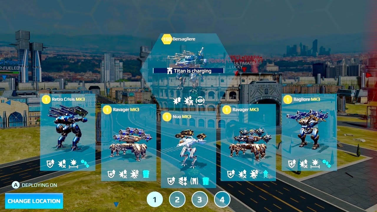 War Robots: Lets play TDM | Raveger, Nuo, Crisis & Bagliore Gameplay ...