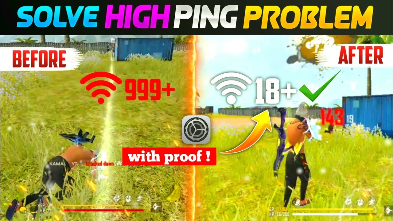 How To Solve Ping Problem In Free Fire | Free Fire Ping Problem Solution | 999+ ping problem in ...