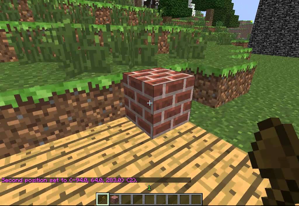 How To Use World Edit: Basic Commands - YouTube