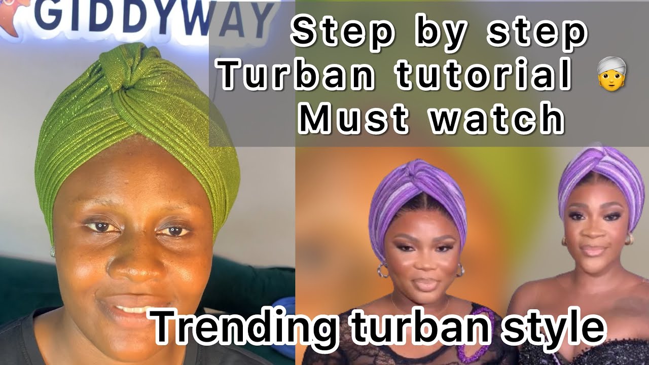 Best turban tutorial - YouTube