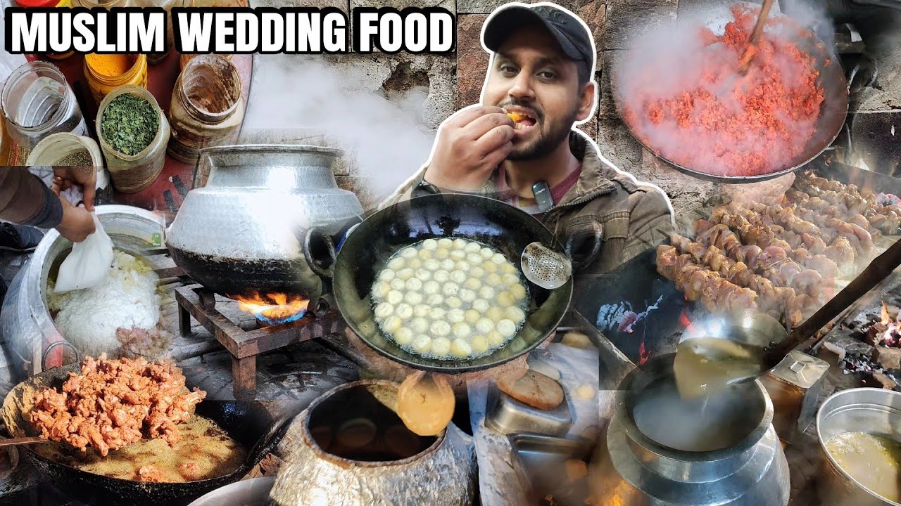 MUSLIM WEDDING FOOD | RECEPTION at GRAND AZALEA PART-1 | DAWAT E WALIMA ...