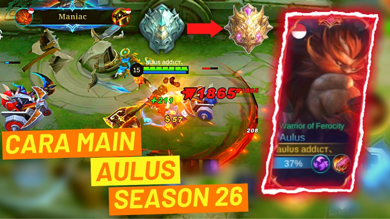 MANIAC+LEGENDARY!!! CARA MAIN AULUS SEASON 26 LEBIH CEPET KE MYTHIC ...