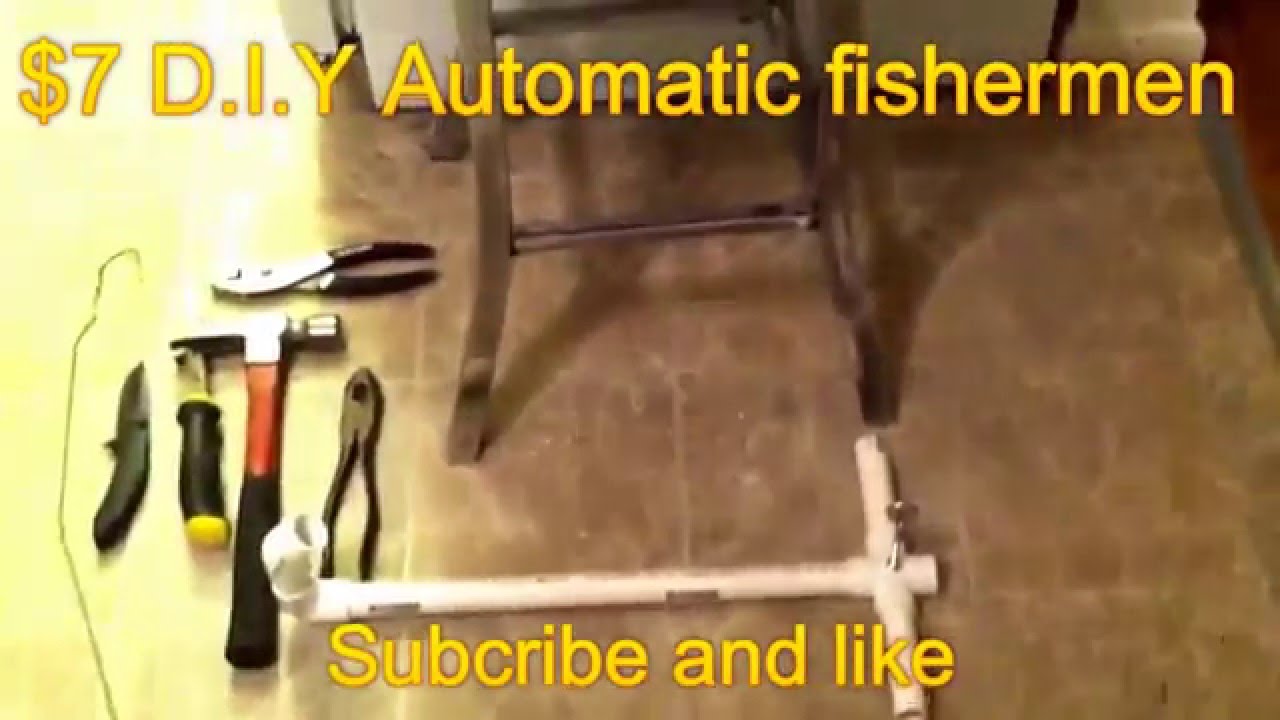 Homemade automatic fishermen - YouTube