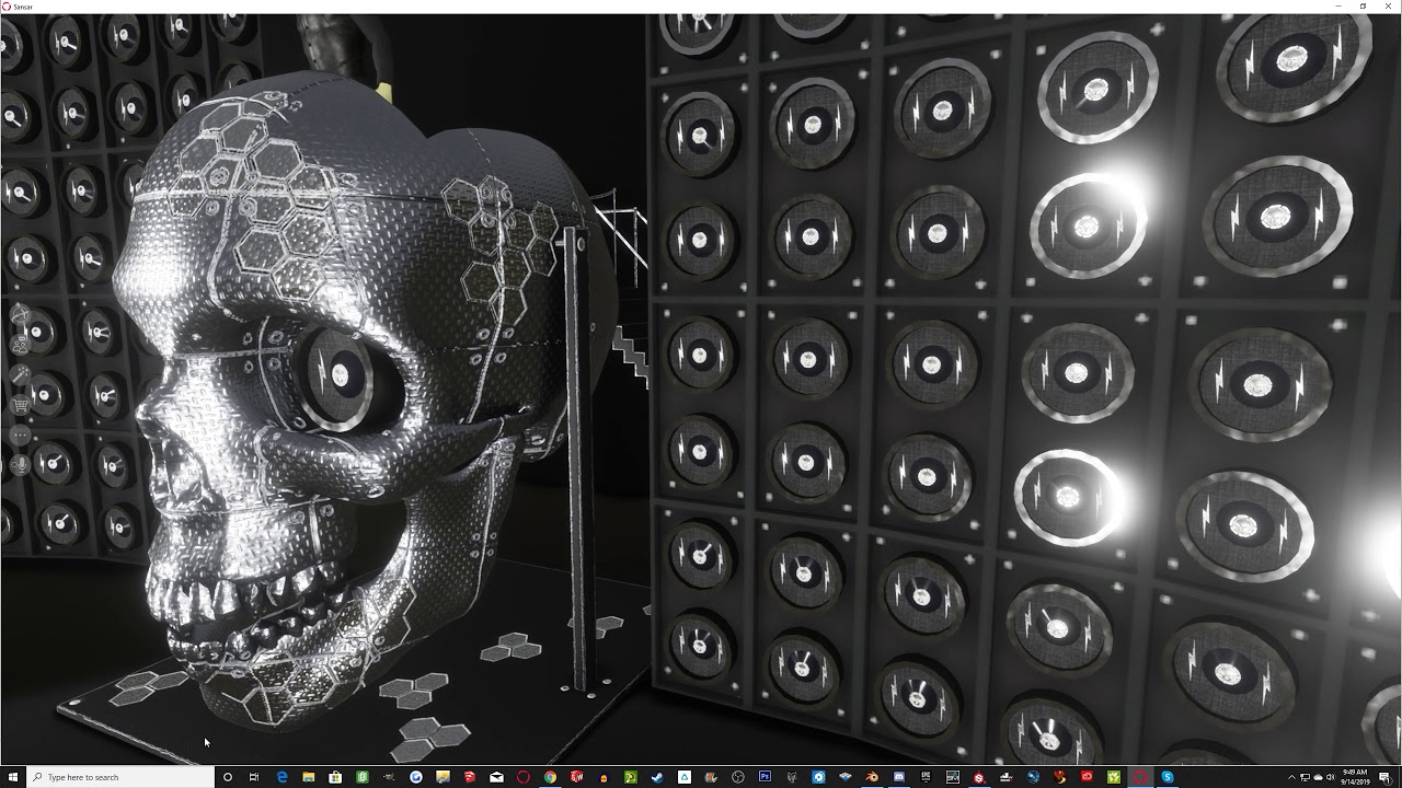 animated dj booth - YouTube