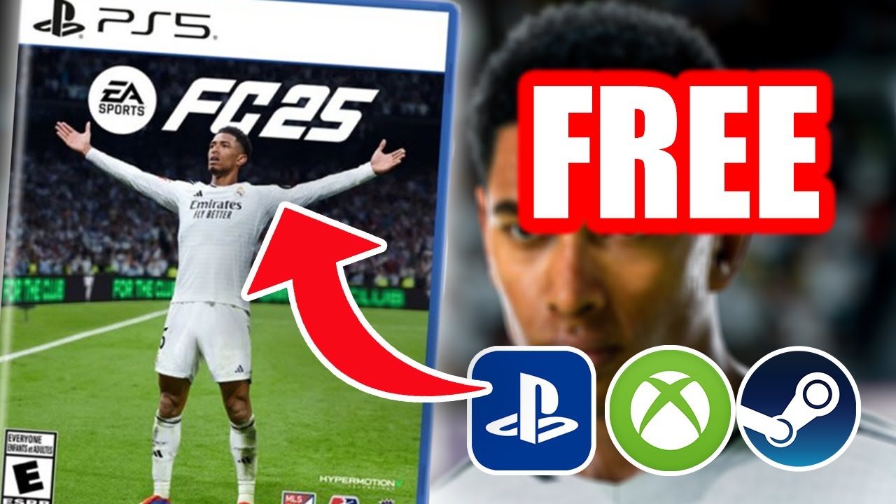 Check How to Get EA FC 25 for FREE! PS5, XBOX, PC FREE Game Code - YouTube