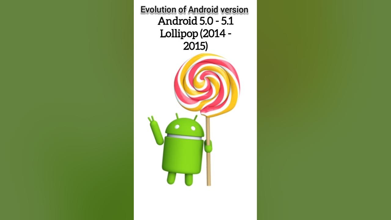 Evolution of Android version |android 1 to android 15 |#android #shorts ...