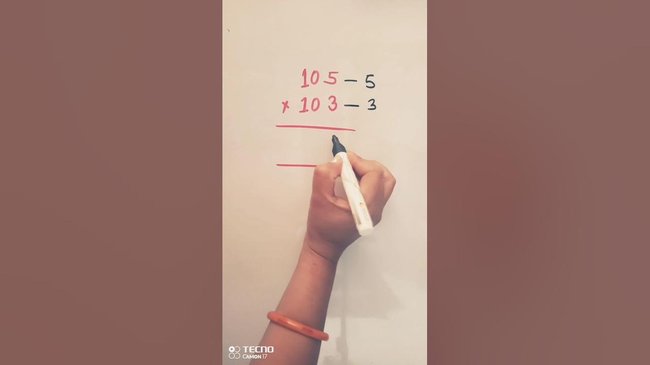 Multiplication trick/ multiplying 3 digit number#multiplication #multiply #shorts - YouTube