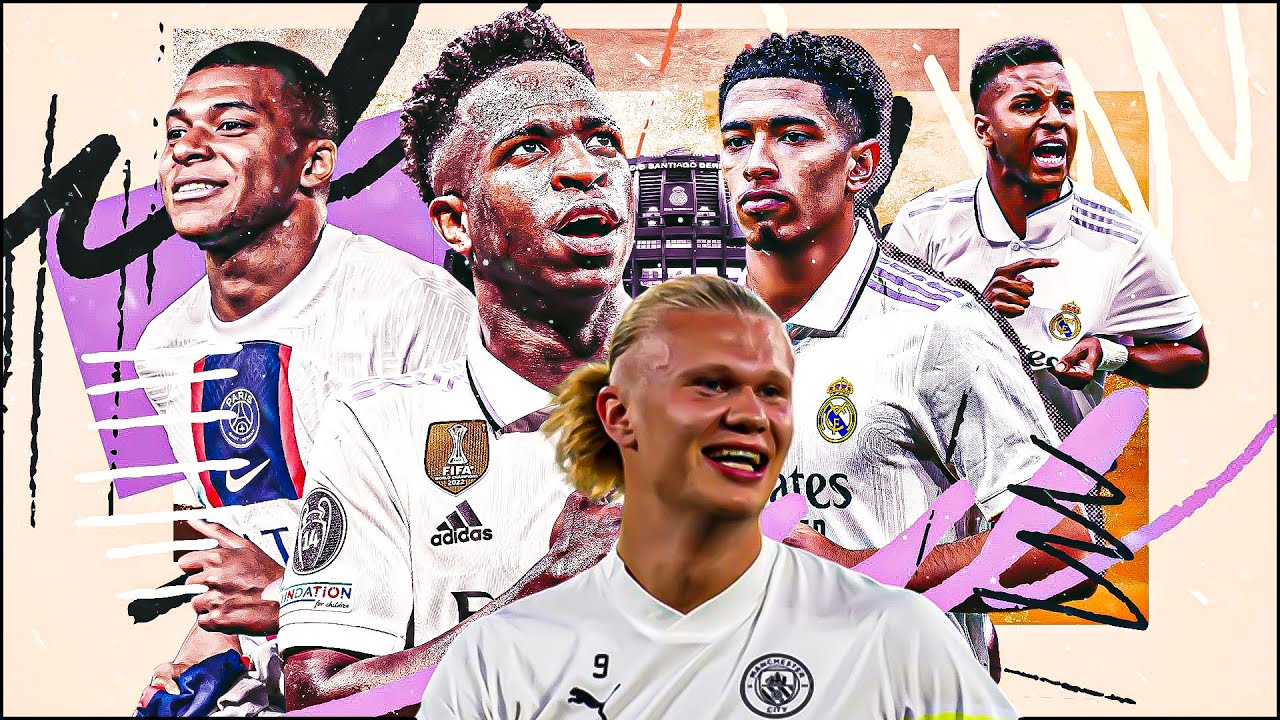 Real Madrid new Galacticos / Mbappé, Bellingham, Haaland Take the Stage ...