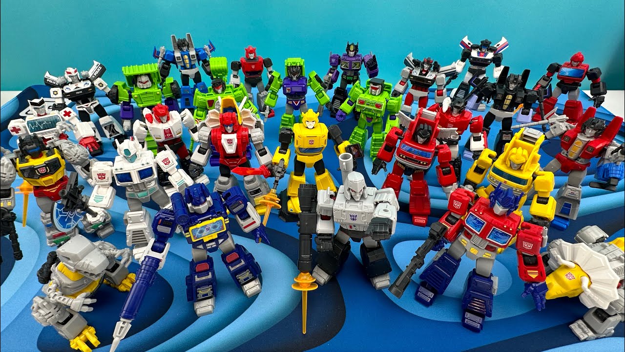 TRANSFORMERS BLOKEES GALAXY VERSION 3 ACTION FIGURE MODEL BUILD ...