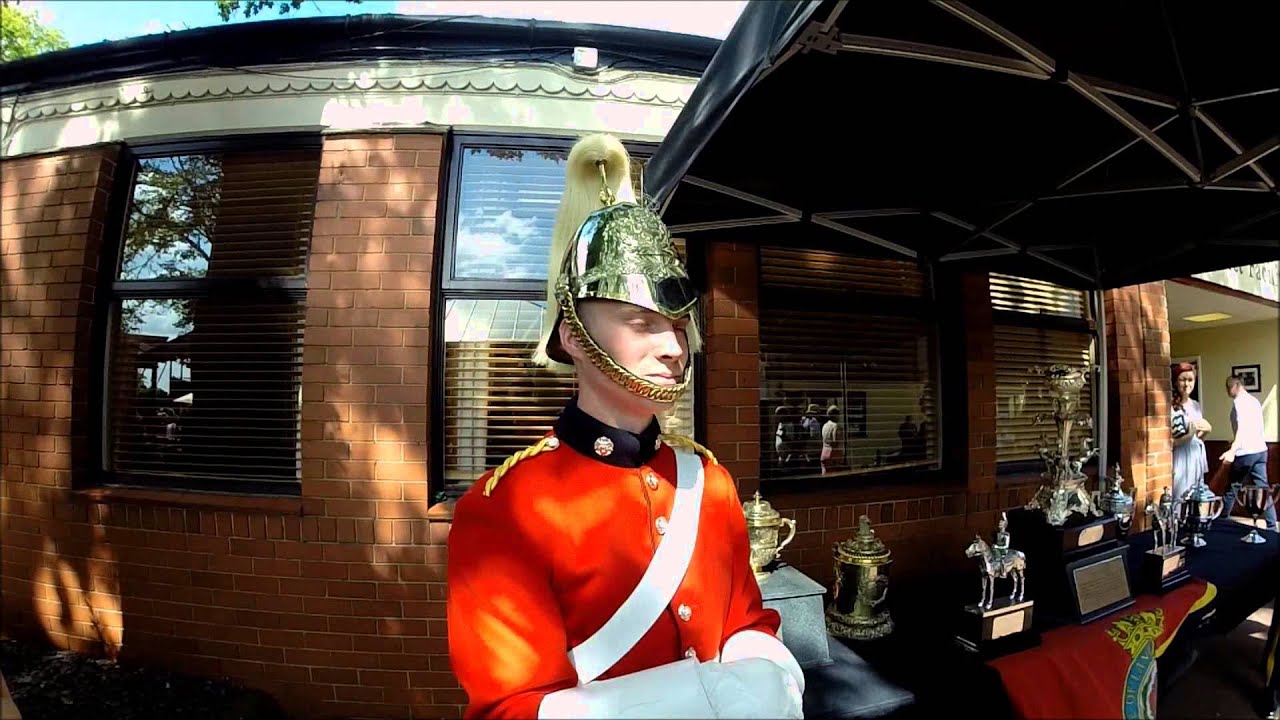 Queen's Own Yeomanry Ceremonial Duties - YouTube