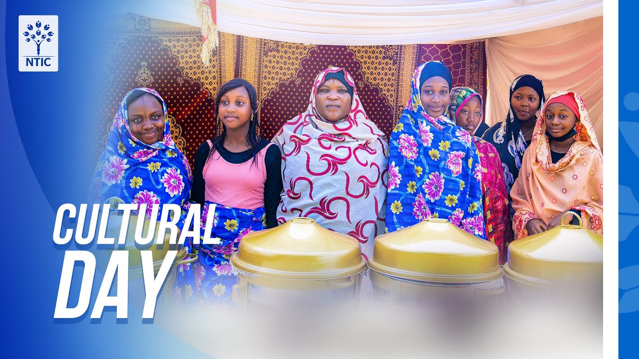 Nigerian Culture Diversity in NTIC Girls Section Cultural Day - YouTube