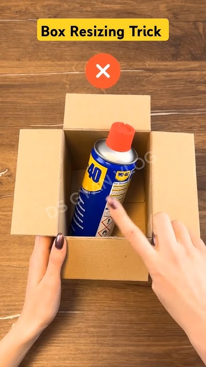 Box Resizing Trick 🎁 | DS GYAN VLOG | #shorts #shortsfeed #fact #hack #tips #tricks #trending # ...