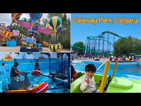 Calaway Park, Calgary🎡🇨🇦| #calawaypark #amusementpark#calgary#rides# ...