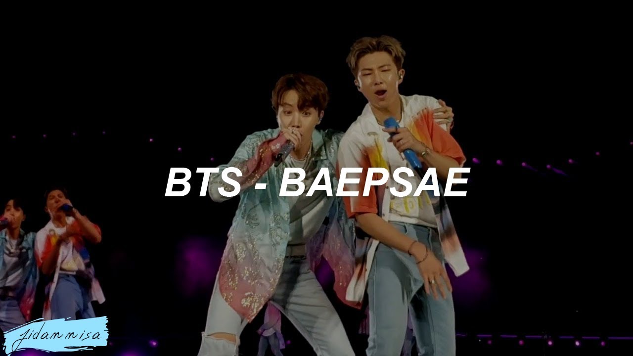 BTS (방탄소년단) - BAEPSAE (Easy Lyrics) - YouTube