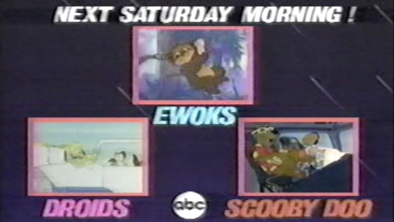 ABC: Ewoks, Droids & Scooby Doo promo (1985) - YouTube