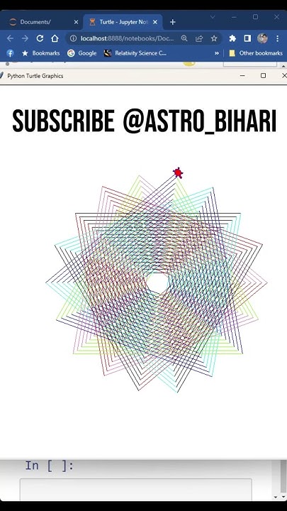 Part-4 : How to make animation using Python|Turtle #python #turtle - YouTube