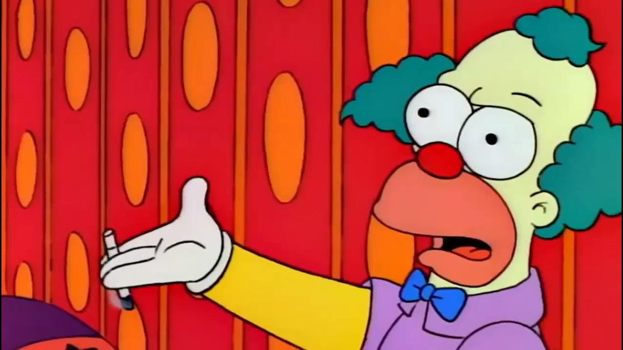 Krusty el Payaso: ¡Qué rayos es eso! | Los Simpsons - YouTube