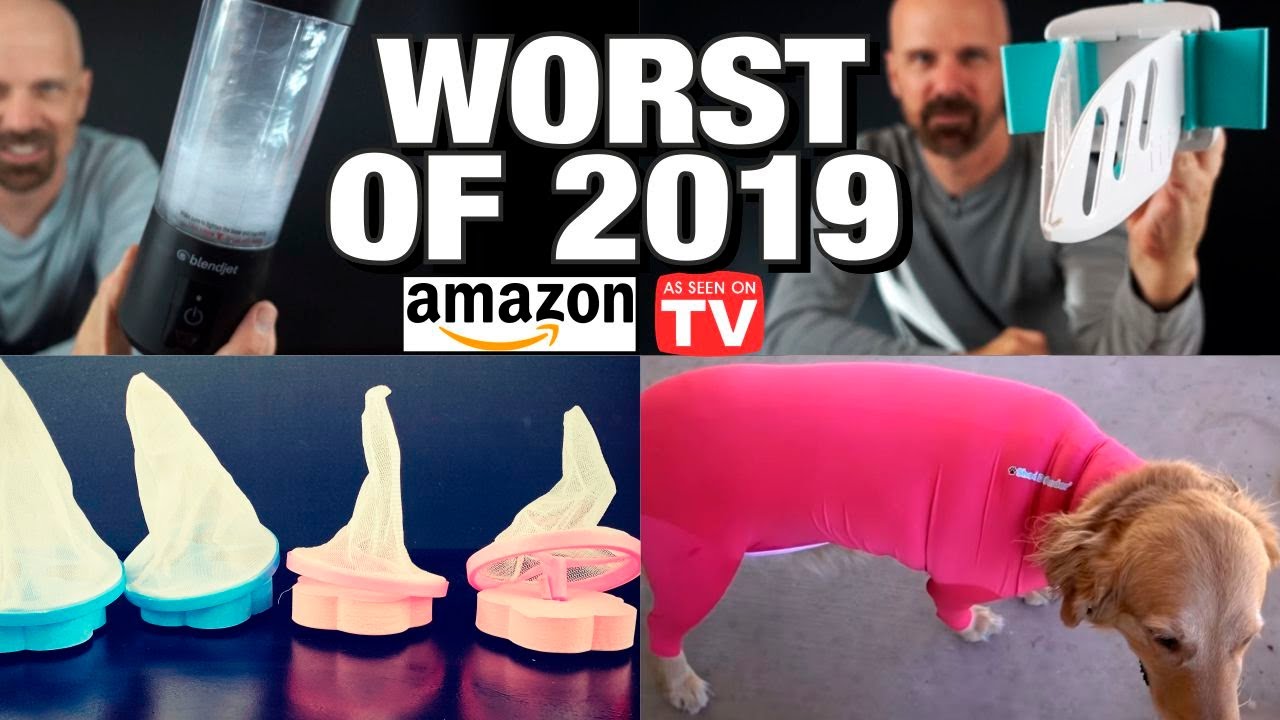 Worst of 2019: 10 Worst As Seen on TV & Amazon Products! - YouTube